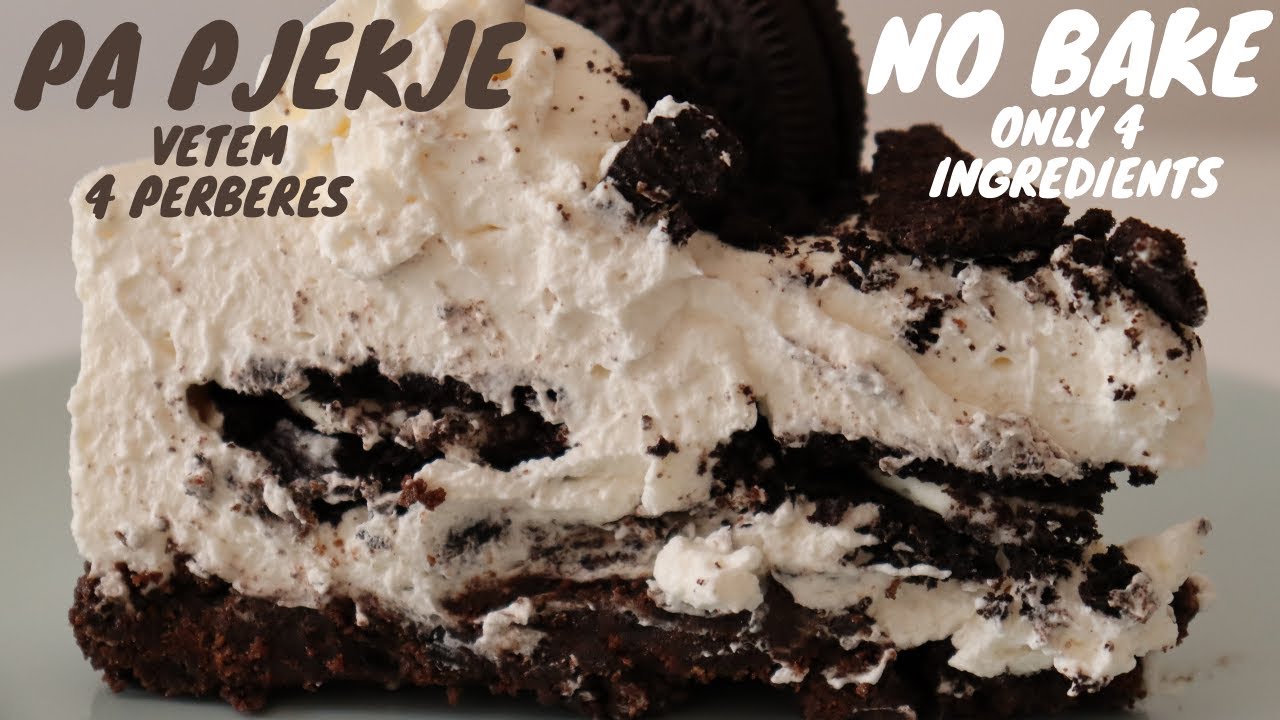 Torte e shpejte pa pjekje me 4 perberes, me shije fantastike | No bake ...