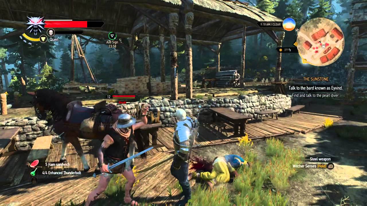 The Witcher 3 Abandoned Site Skellige - YouTube