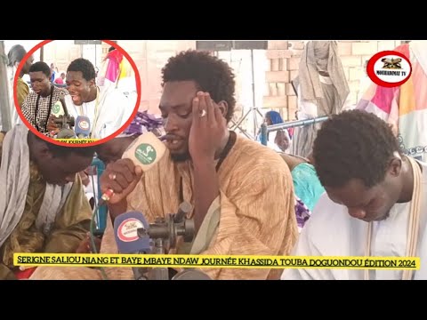 SERIGNE FALLOU NIANG ET BAYE MBAYE NDAW JOURNÉE KHASSIDA TOUBA ...