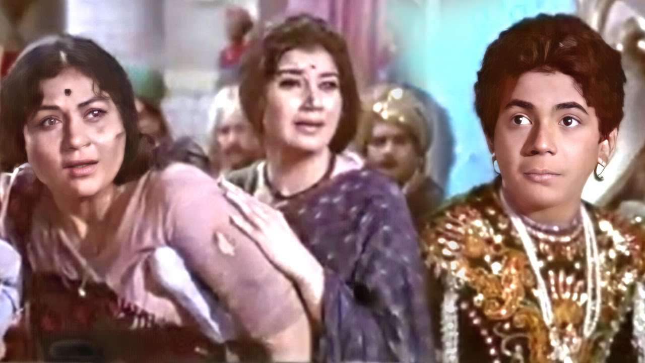 Muje Meri Maa Chahiye, Rajgaddi Nahi | Best Double Role Scene | Raja ...