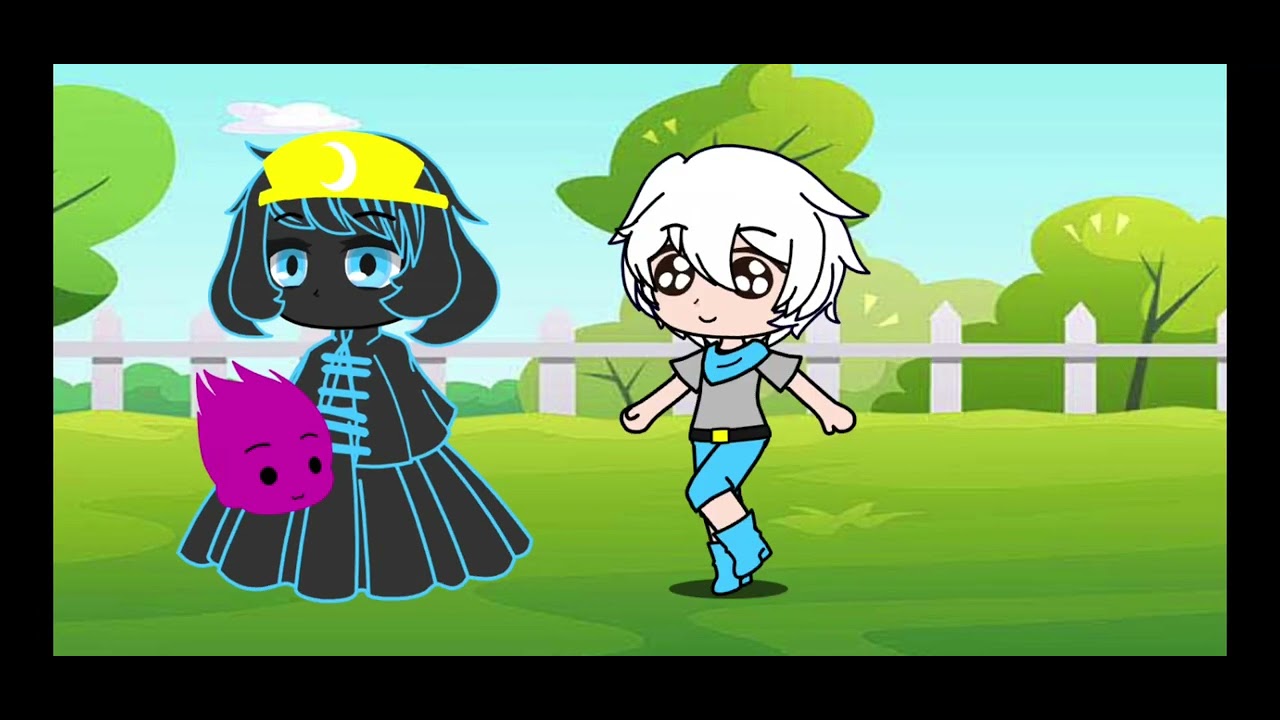 Blueberry x nightmare sans gacha club - YouTube