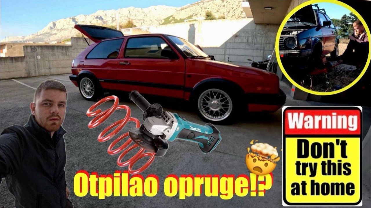 GOLF 2 GTD / Build #1 (Započinjemo projekt na crvenom gtd-u) - YouTube