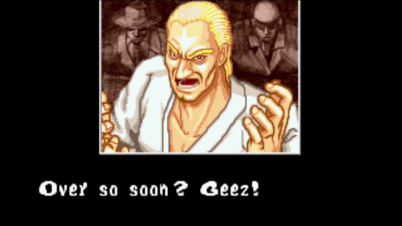 Fatal Fury Special - Geese Howard Ending - YouTube
