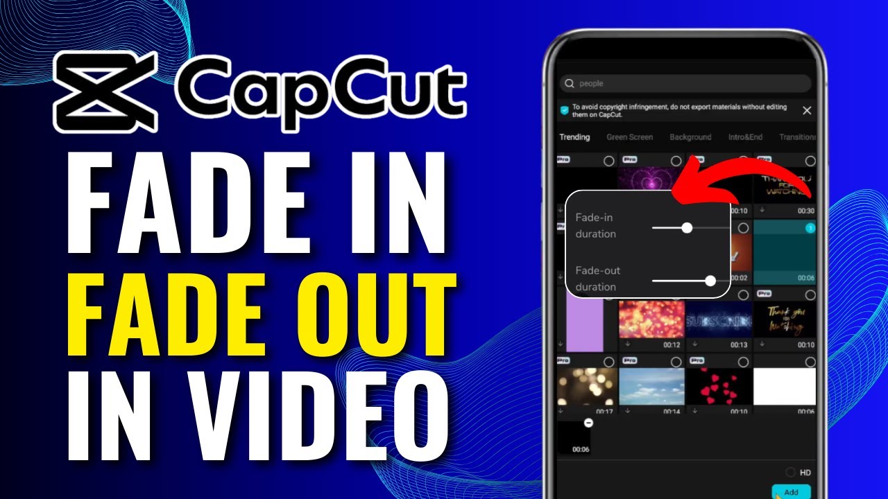 How to Fade In and Fade Out Video in CapCut - iPhone & Android - YouTube