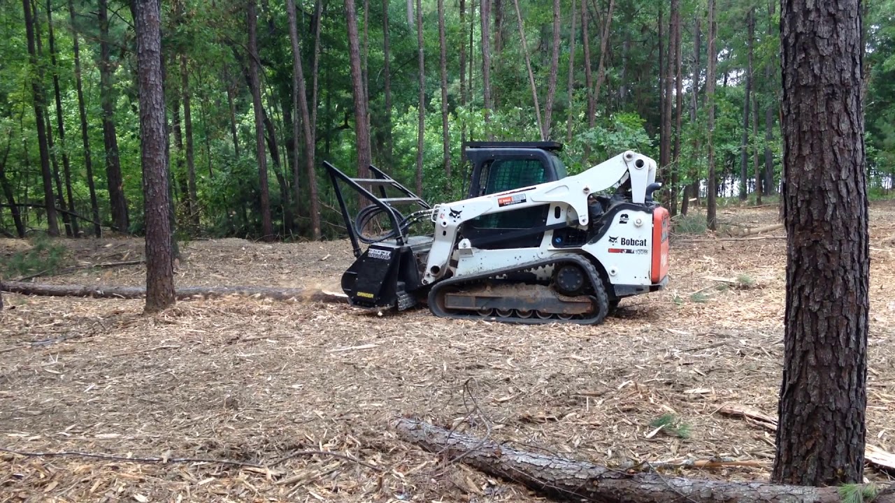 Gyro Trac 500HF and Bobcat T770 demo w/ Sparrow & Kennedy Tractor (843 ...