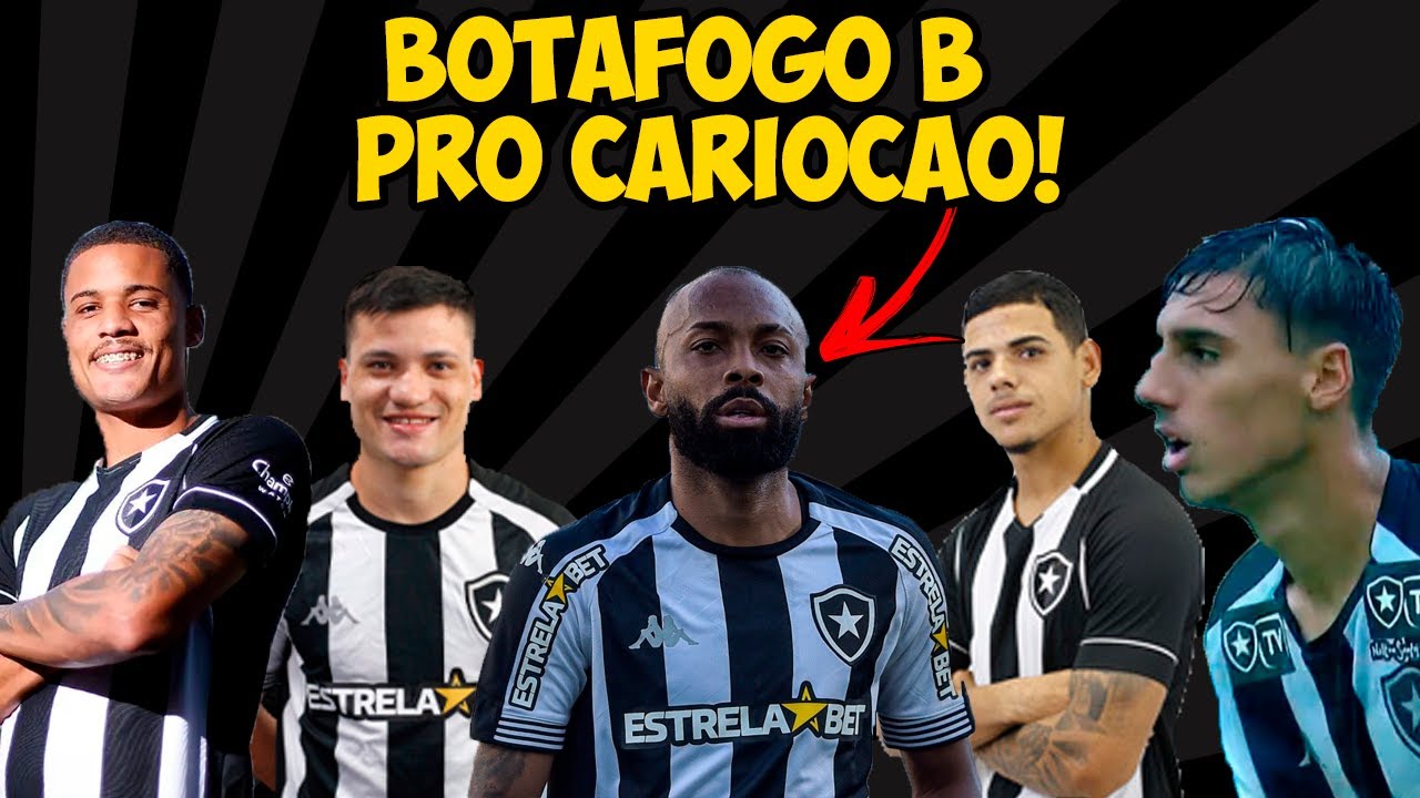 VEJA O ELENCO DO BOTAFOGO B PRO CAMPEONATO CARIOCA 2023 - YouTube