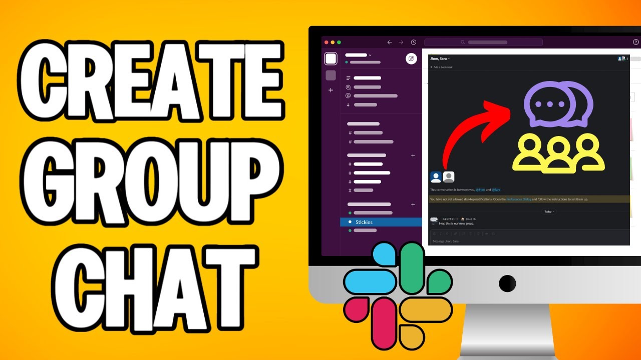 How To Make Group Chat In Slack (Quick Guide) - YouTube