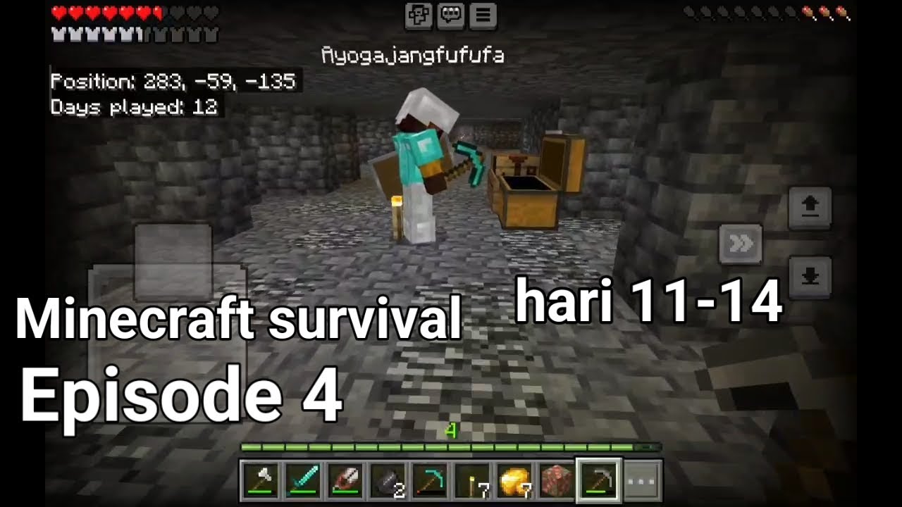 Minecraft survival episode 4 - YouTube
