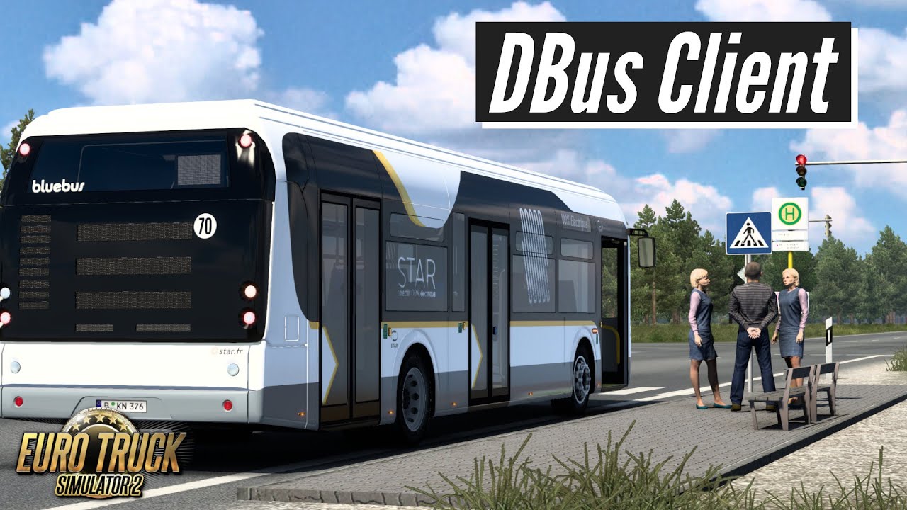 DBus World - Client Gameplay | Grundorf Map | Euro Truck Simulator 2 ...