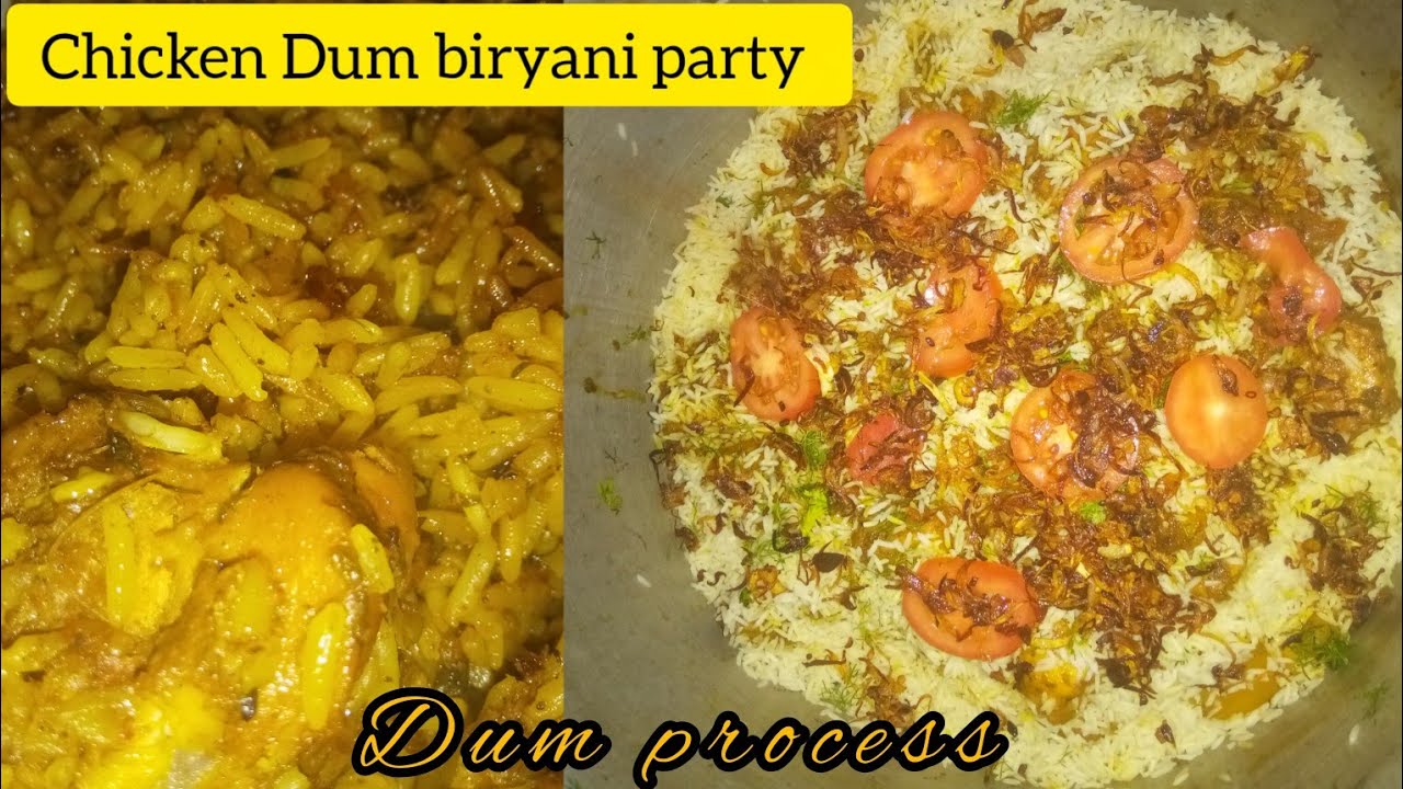 Chicken Dum Biryani || Biryani Party With Family 💕|| Recipe ||@arsin ...