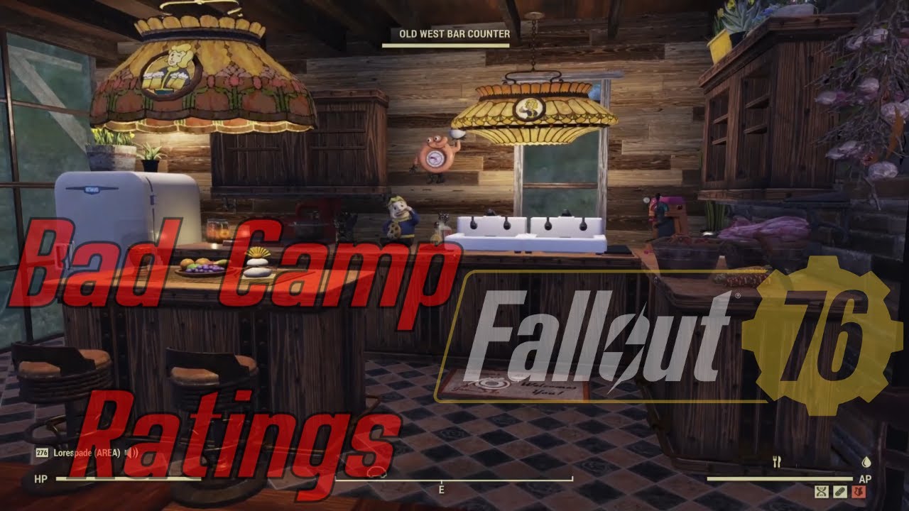 Fallout 76 Bad Camp Ratings What you Need To Do Vs. Whatever You Are ...