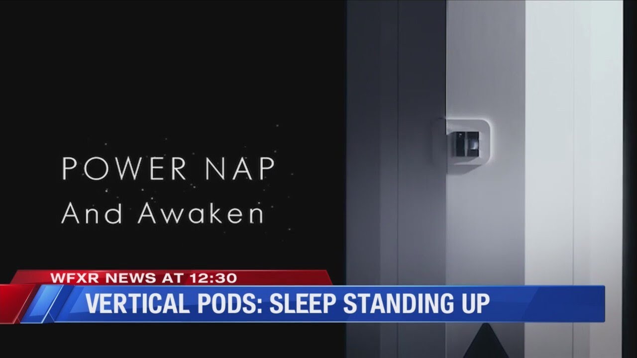 Vertical Pods: Sleep standing up - YouTube