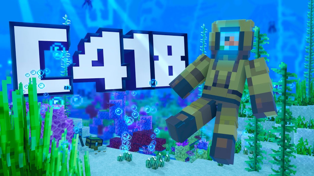 C418 - U N D E R W A T E R | Minecraft Animation 🎧 - YouTube