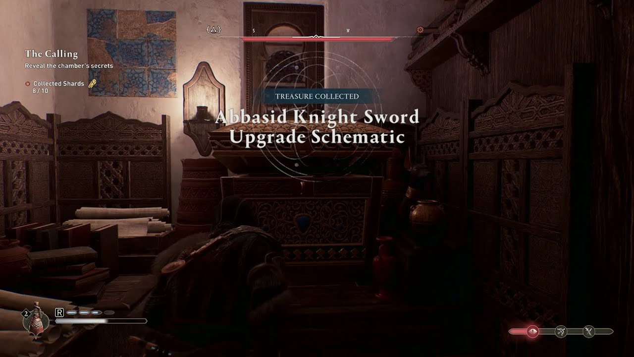 Assassin's Creed Mirage How to get Abbasid Knight Sword Schematic ...
