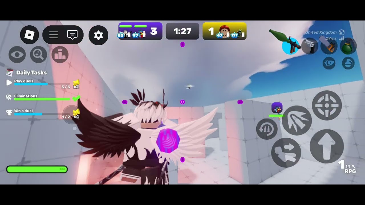 Playing Roblox Rivals With My Brother - YouTube