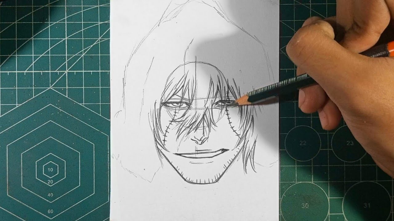 How To Draw URAHARA KISUKE Using His BANKAI in BLEACH TYBW - YouTube