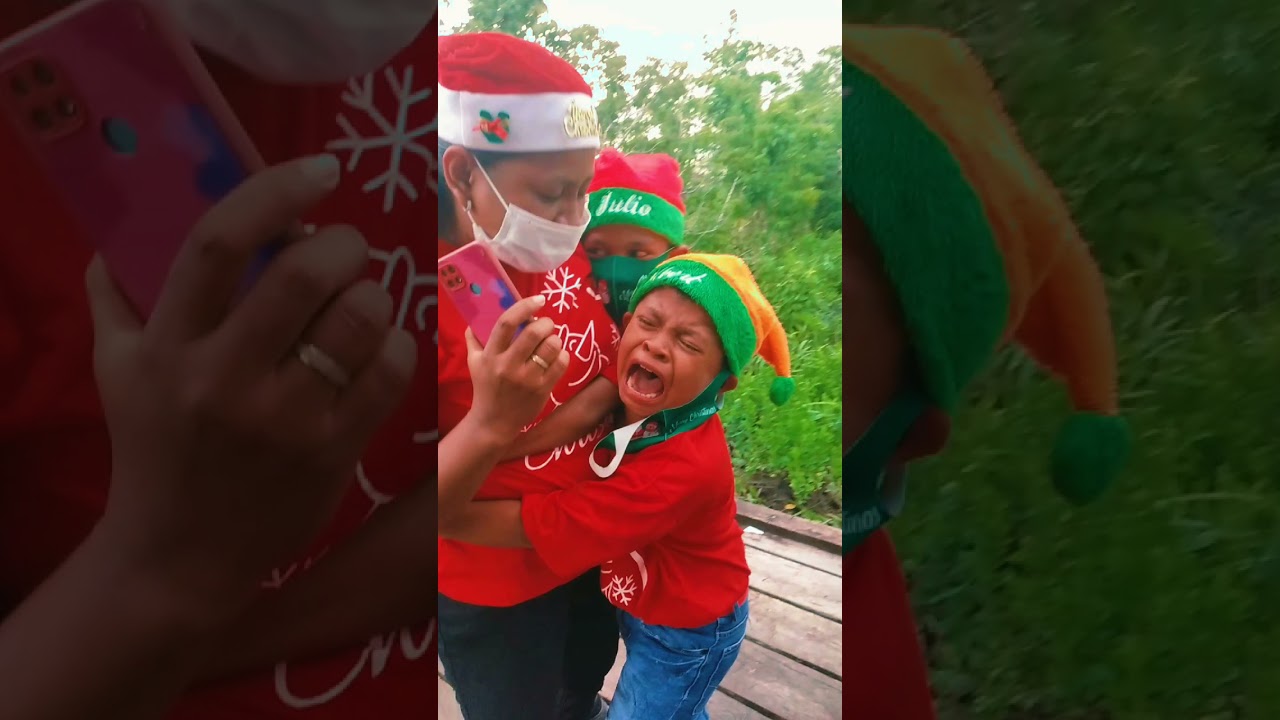 KUNJUNGAN OPA SANTACLAUS DAN SENTER PIT HITAM - YouTube