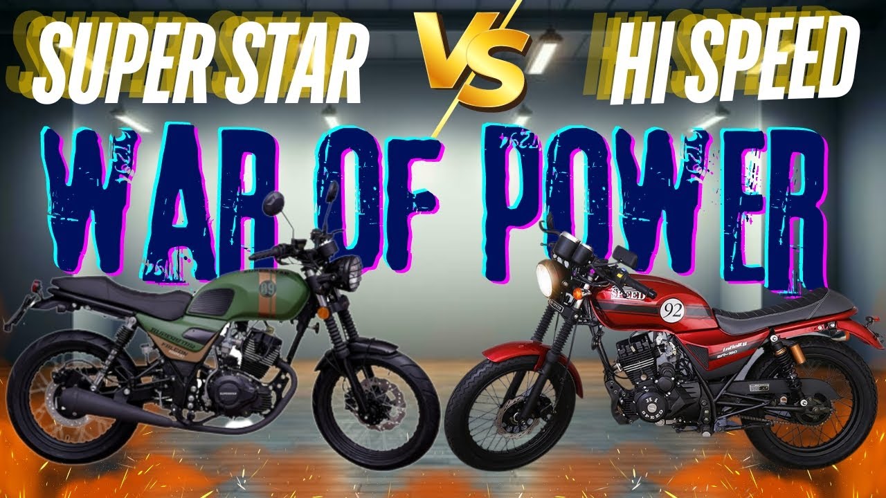 Hi Speed Infinity Vs Super Star Falcon Comparison Video | Ow Motors ...