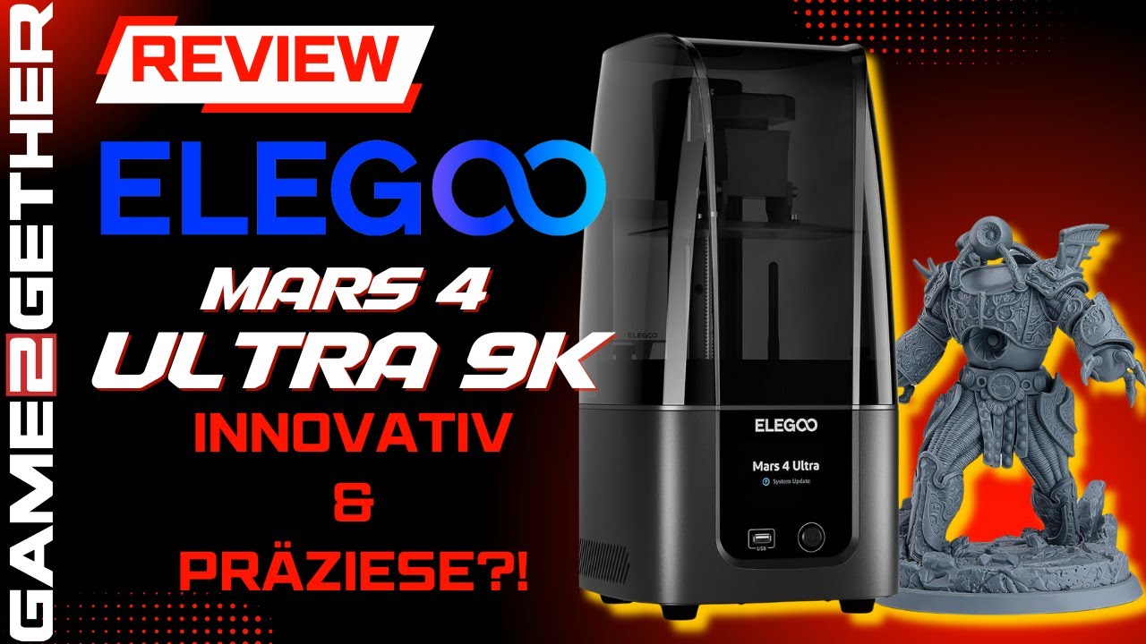 Besser als die Realität? Der ELEGOO Mars 4 Ultra 9K im Praxistest ...