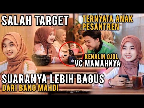 SALAH TARGET❗ TERNYATA ANAK PESANTREN❗ SUARANYA LEBIH BAGUS DARI BANG MAHDI 😂