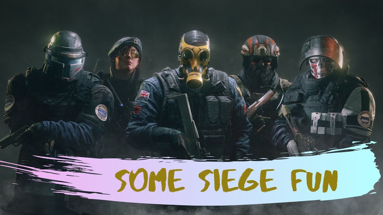BACK AT SIEGE HAVING FUN |- Rainbow six siege - YouTube