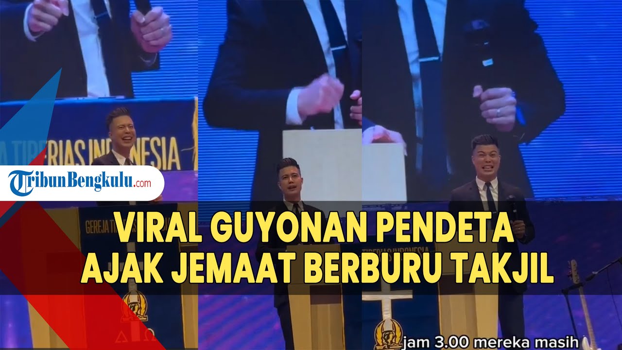 “Soal agama kita toleran, kalo soal takjil kita duluan,” Guyonan ...