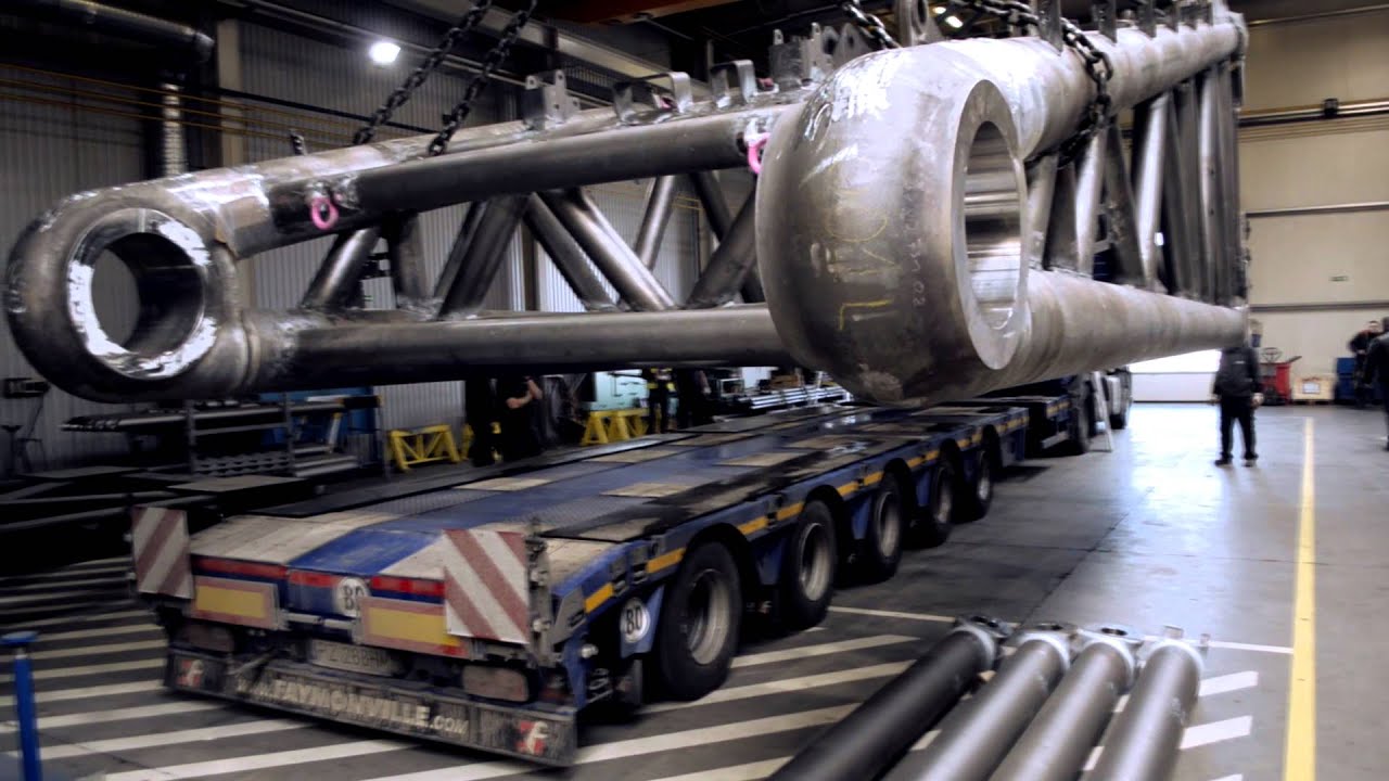 Maxi Cargo Ładunek 19m x 4,05m x 4,45m, waga 65t, Trasa Kostrzyn nad ...