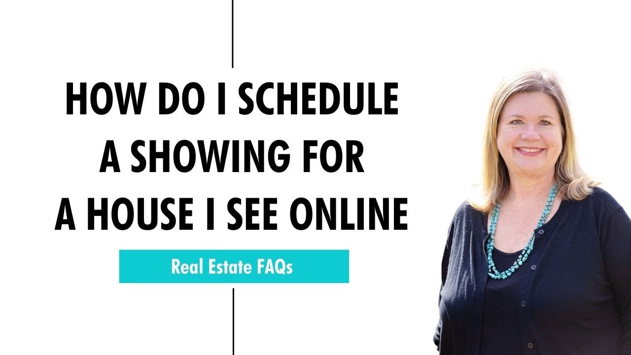How Do I Schedule a Showing for a House I See Online - YouTube