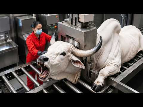 Inside the White Brahman Bull Horn Factory | How Luxury Horn & Leather Products Are Made