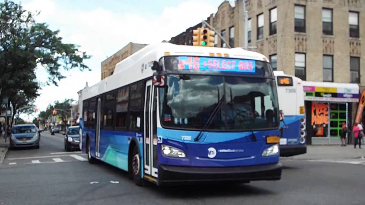 MTA NYCB [Utica Avenue & St Johns Place] B46 +SelectBusService+ - YouTube