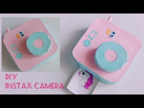 How to make instax camera with paper / Diy / instax camera / Paper ...
