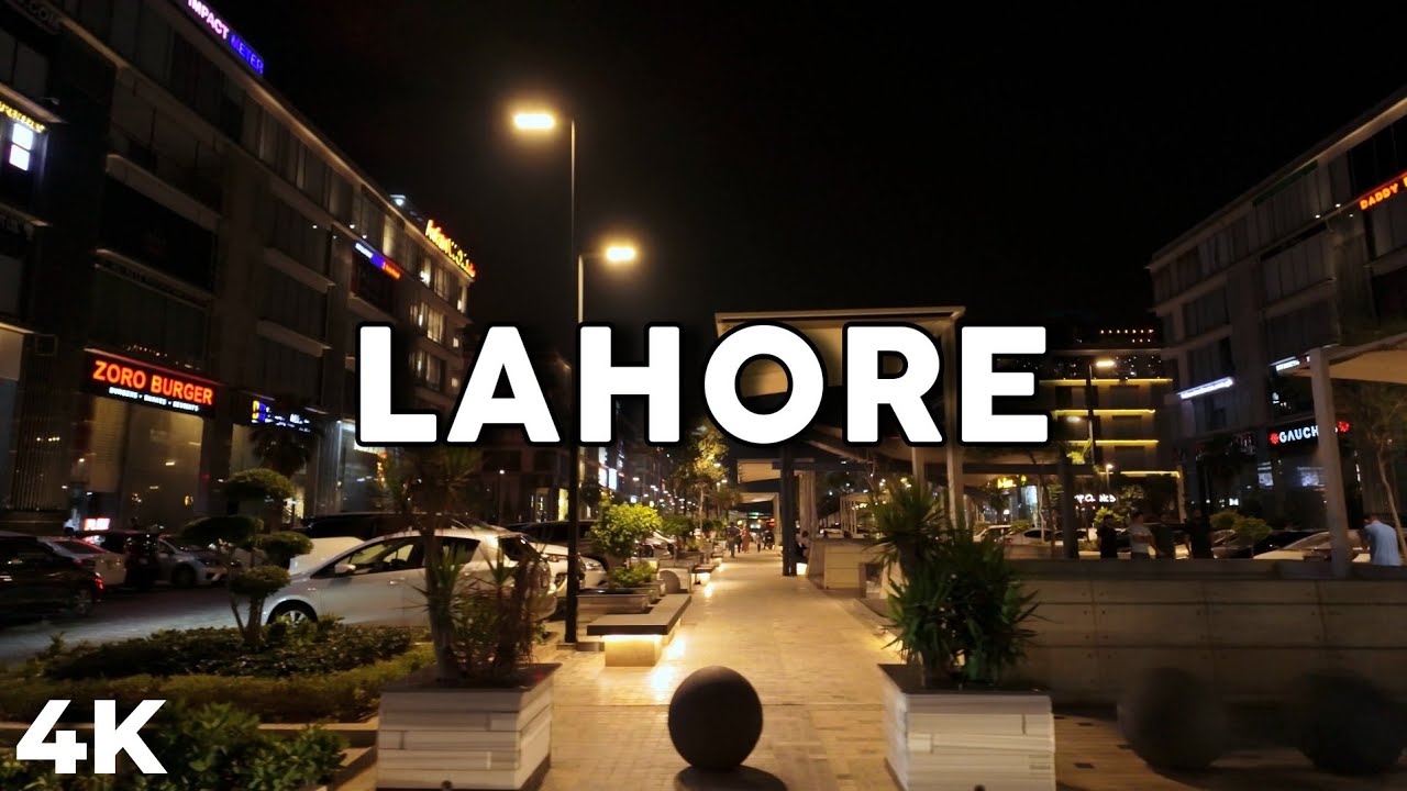 Defence Raya Lahore, Pakistan | 4K Night Drive - YouTube