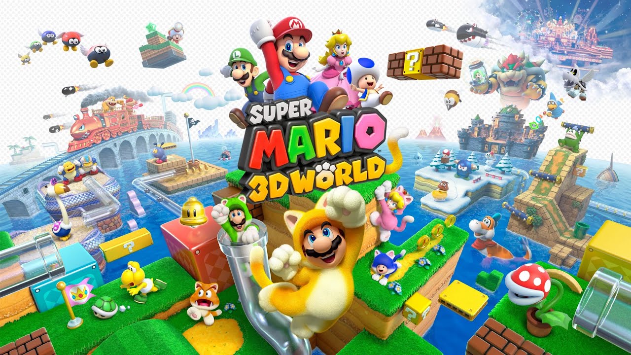 Super Mario 3D World Act 2: The Halfway Point - YouTube