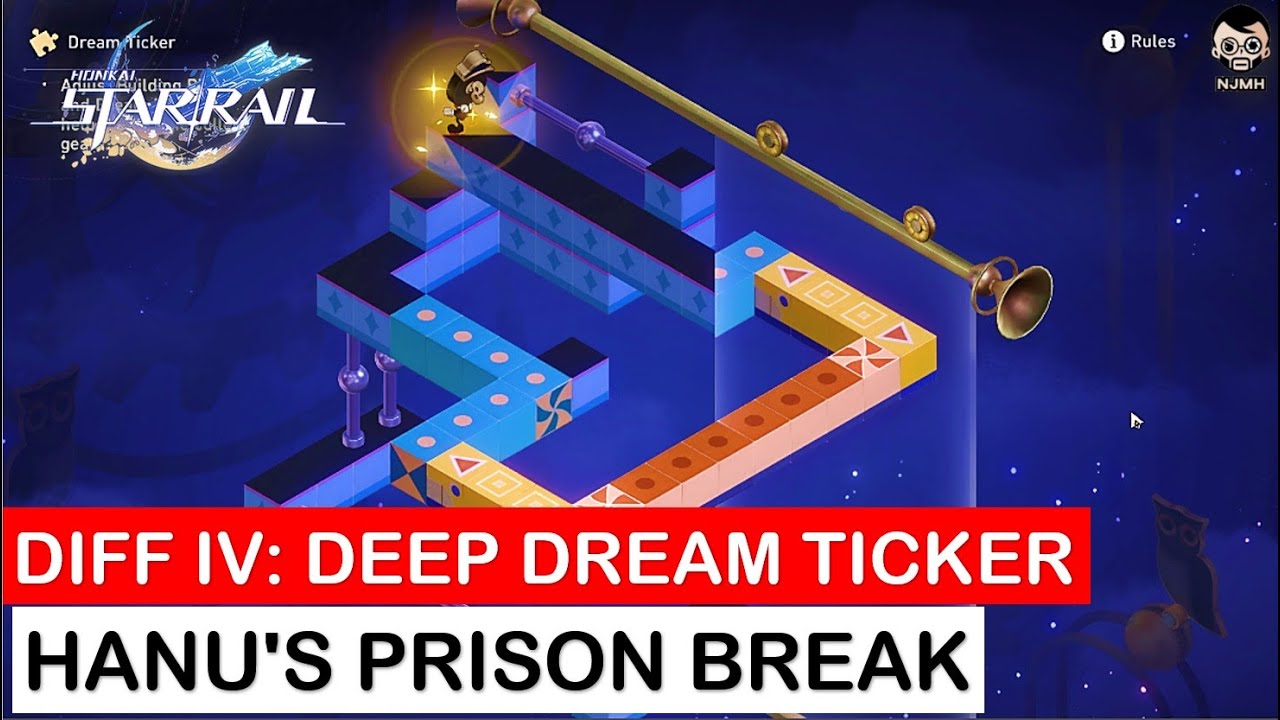 Difficulty IV: Deep Dream Ticker | Hanu's Prison Break | Honkai Star ...