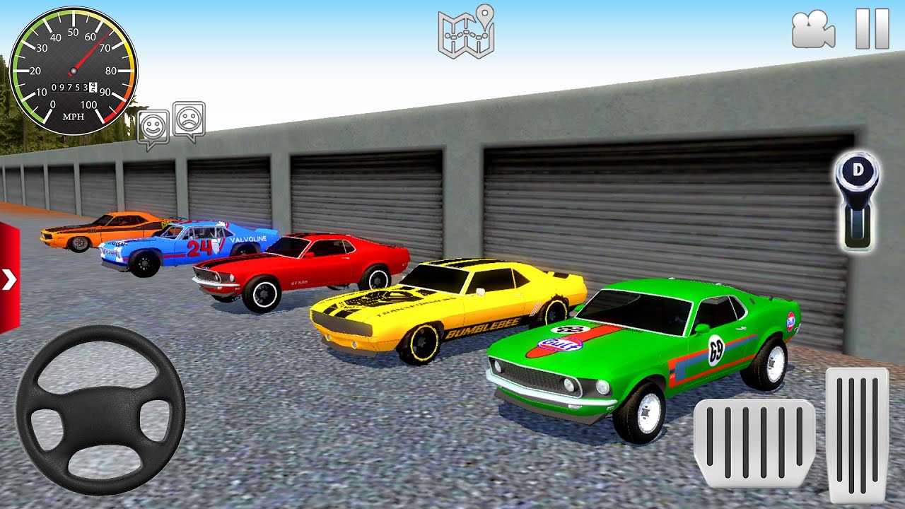 Muscle Cars driving Extreme Off_Road #1 - Car Games - Offroad Outlaws ...