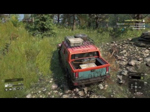 Snow Runner Part 42 Drowned Truck Voron AE-4380 - YouTube