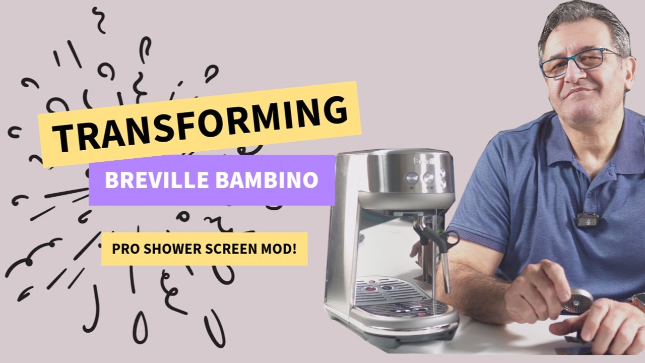 Transform Your Breville Bambino: Pro Shower Screen Upgrade for Richer ...