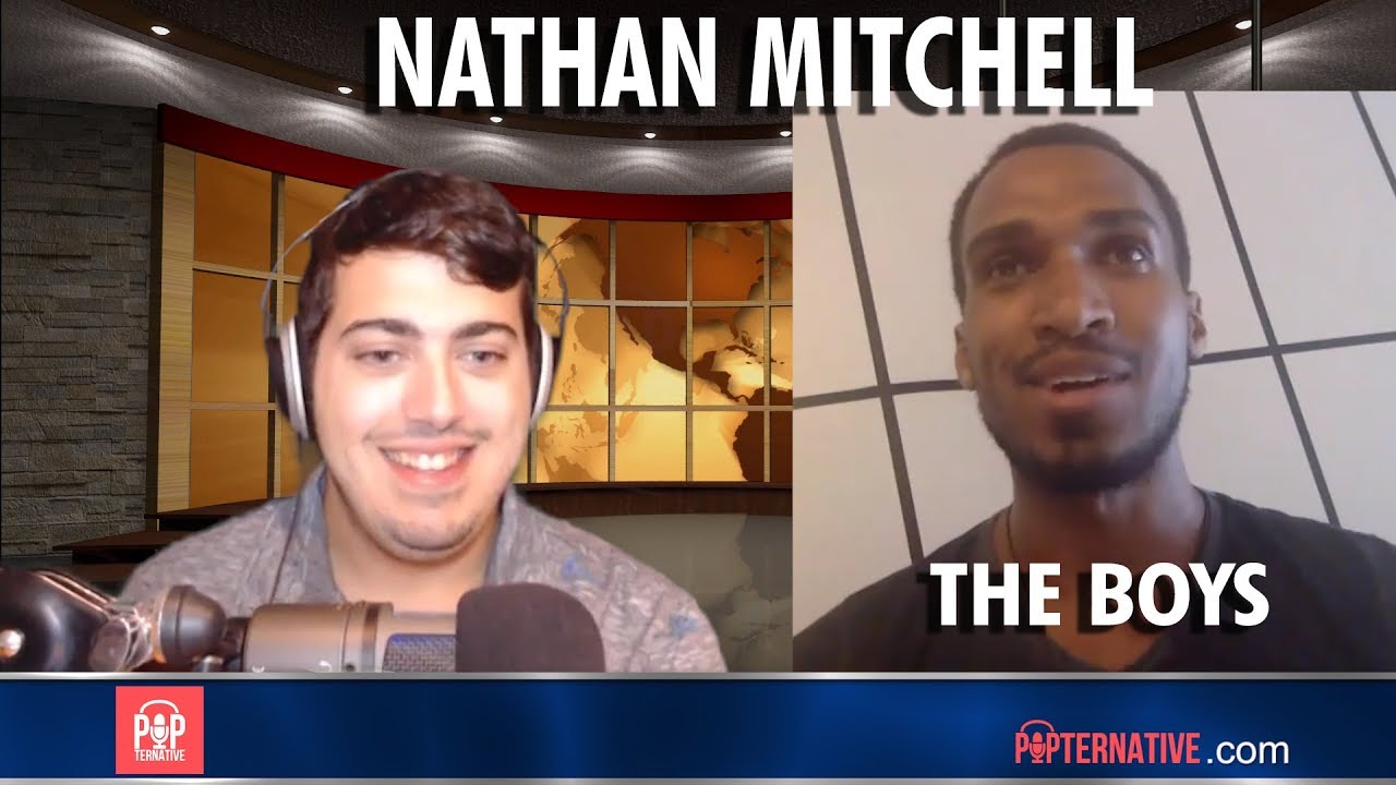 Nathan Mitchell talks about playing Black Noir in the summer smash hit ...