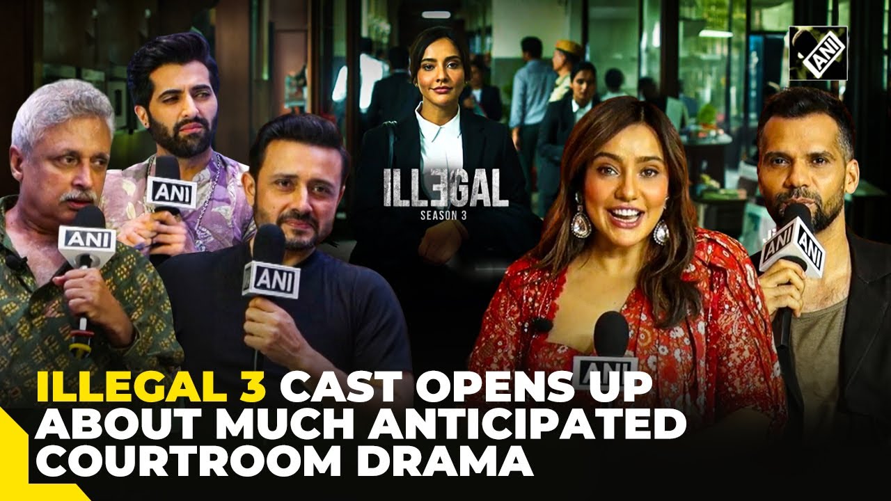 ‘Illegal 3’ cast joins ANI for an exclusive chat; promotes upcoming ...