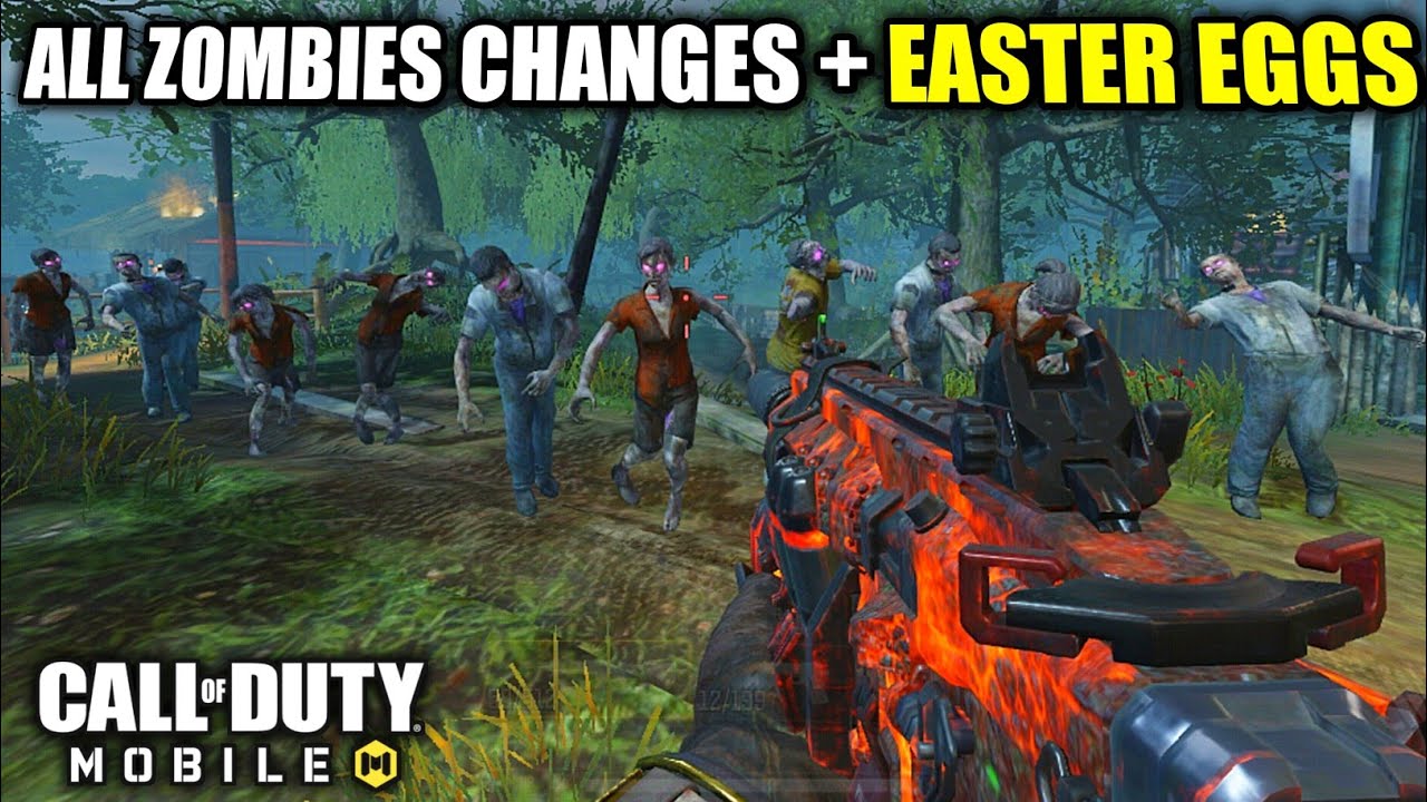 *NEW* 16 Zombies Changes & Updates + 4 Easter Egg Guides! Codm Season 9 ...