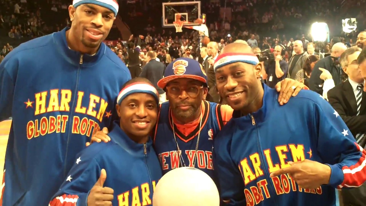 Tay Fisher meets Spike Lee at MSG - YouTube