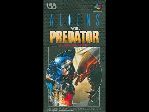 Aliens vs Predator SNES Super Famicom Super Nintendo SFC Demo Japan ...