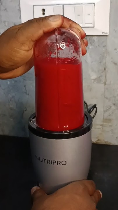 Nutripro Juicer Mixer Grinder || beetroot carrot tomato juice - YouTube