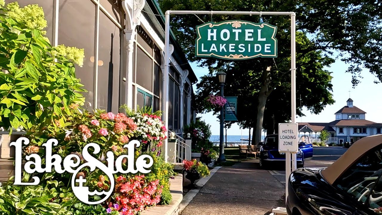 Sights and Sounds of Lakeside Ohio // Hotel Lakeside July 2022 - YouTube