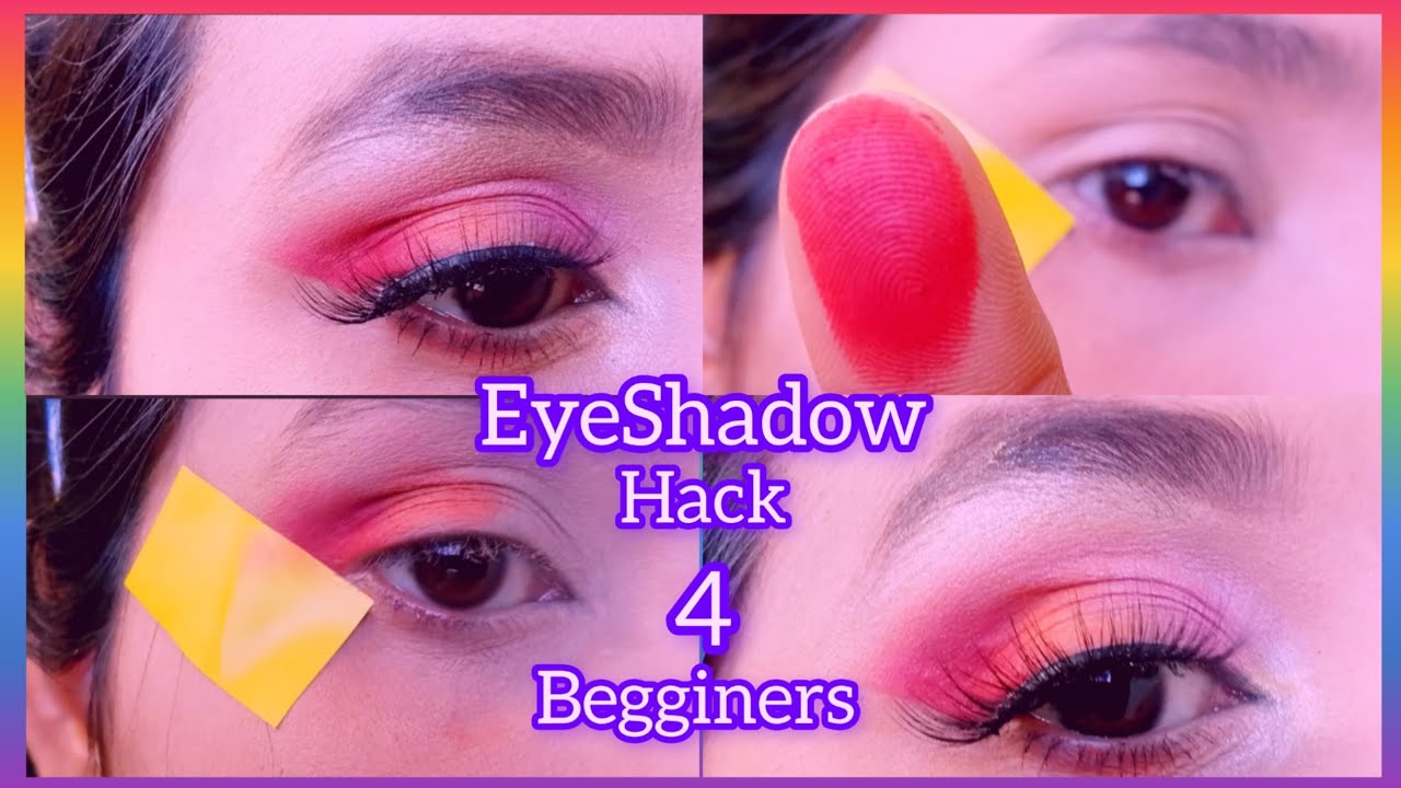 EYEMAKEUP TOTURIAL| STEP BY STEP GUIDE FOR BEGGINERS | EYESHADOW HACK ...