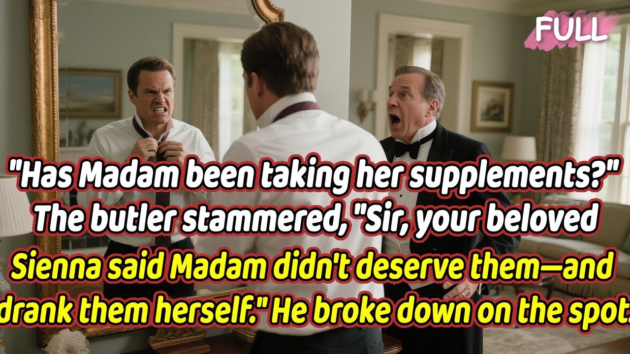 "Has Madam been taking her supplements?" The butler stammered,"Sienna ...