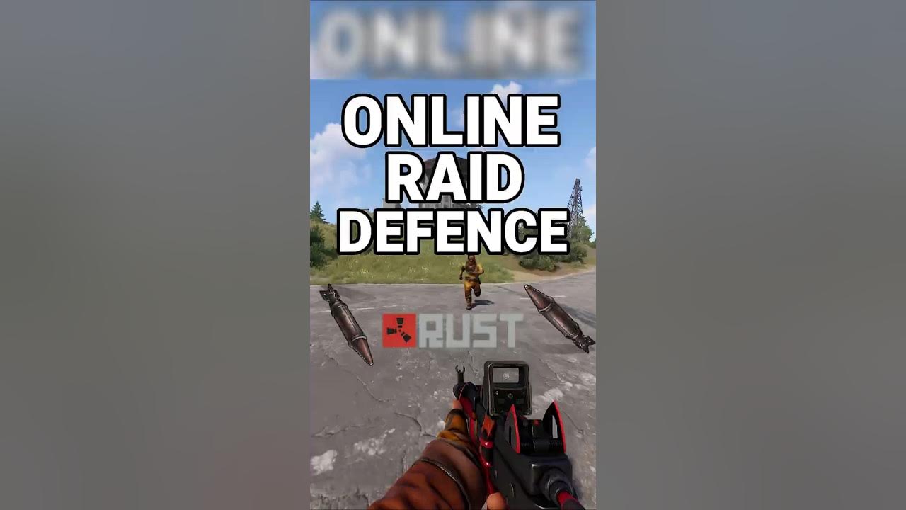🔥ONLINE RAID DEFENCE easy rocket🚀 #rust#раст#rusttok#rustpvp#rustgame#rustclips#rustraid# ...