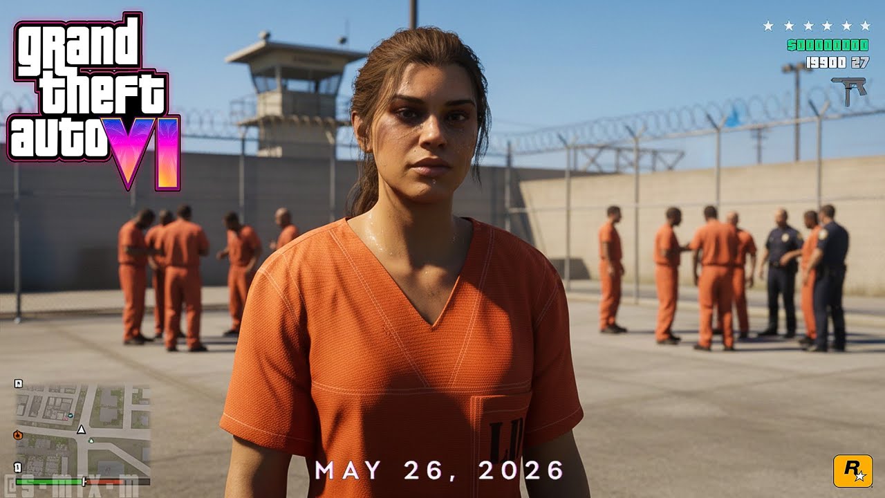 Grand Theft Auto VI – Lucia in Prison (AI Reimagined GTA 6 Gameplay ...