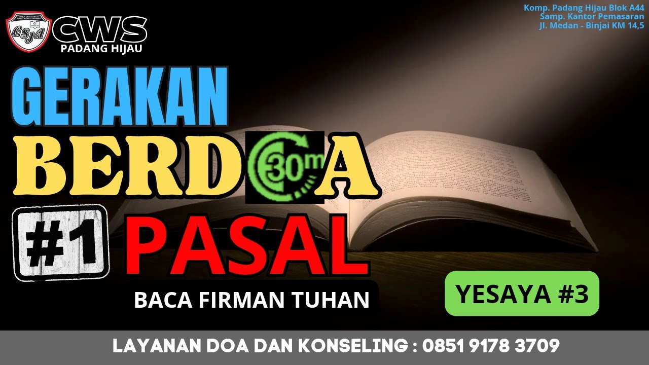 BACA ALKITAB SETIAP HARI - YESAYA #3 - YouTube