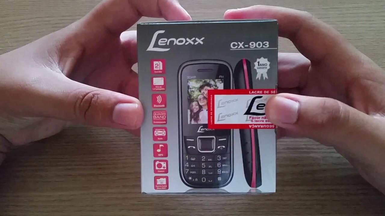 Celular Lenoxx CX 903 - Unboxing e primeiras impressões - YouTube